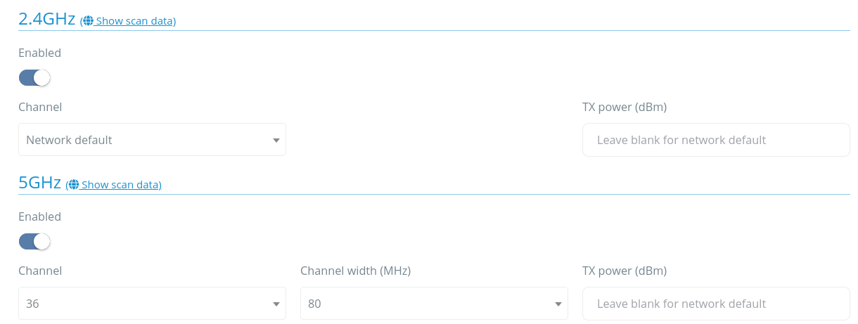 How to configure WiFi radios on individual Access Points? – Plasma Cloud