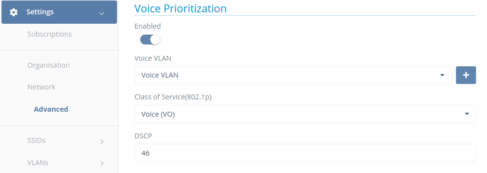 How to configure voice prioritization? – Plasma Cloud