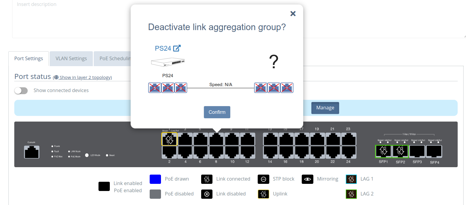 How To Configure Link Aggregation Plasma Cloud