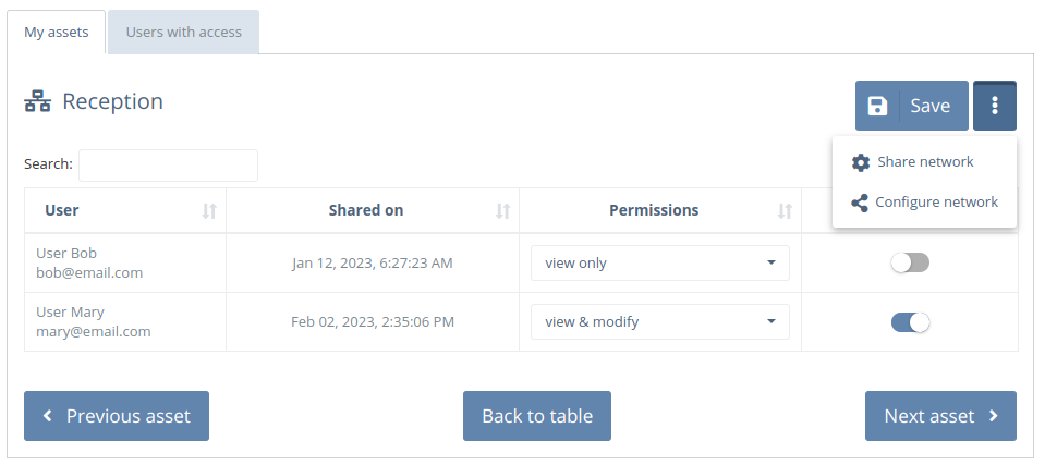 How To Manage My Asset Permissions Plasma Cloud